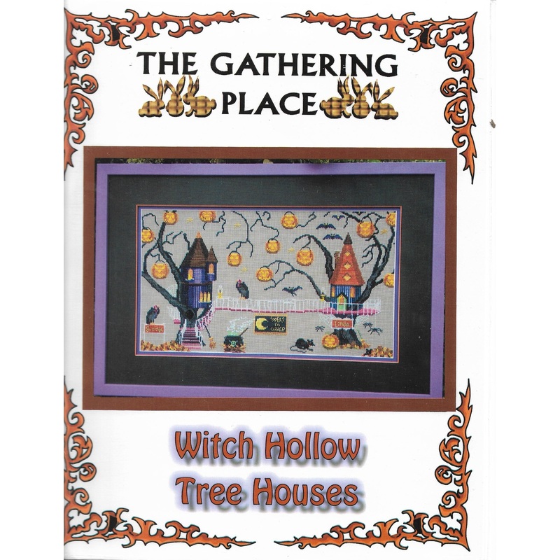 Witch Hollow Tree Houses pattern - ShrineStones Ritual Stones for ...