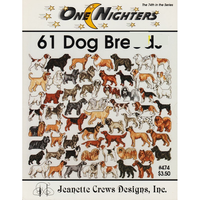 61 Dog Breeds pattern - ShrineStones Ritual Stones for Spiritual Harmony