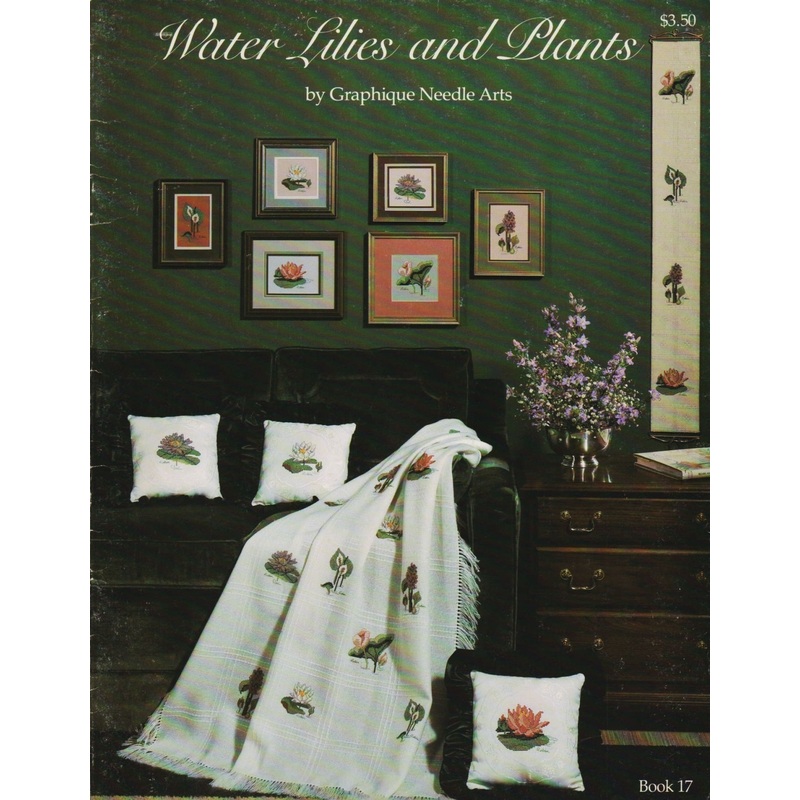 Water Lilies and Plants pattern - ShrineStones Ritual Stones for ...