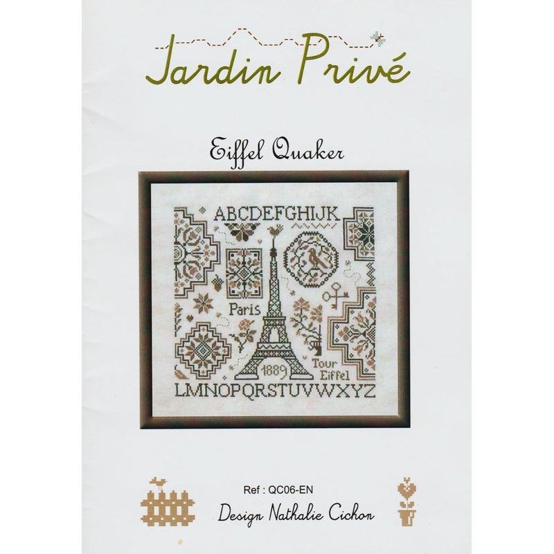 Eiffel Quaker pattern - ShrineStones Ritual Stones for Spiritual Harmony